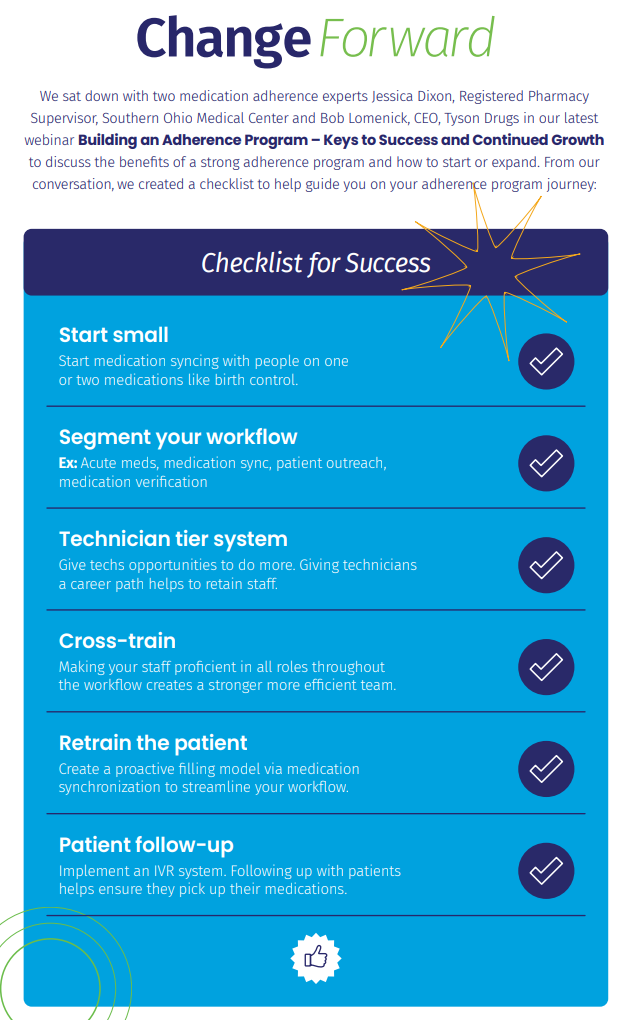 Checklist for Success - Parata